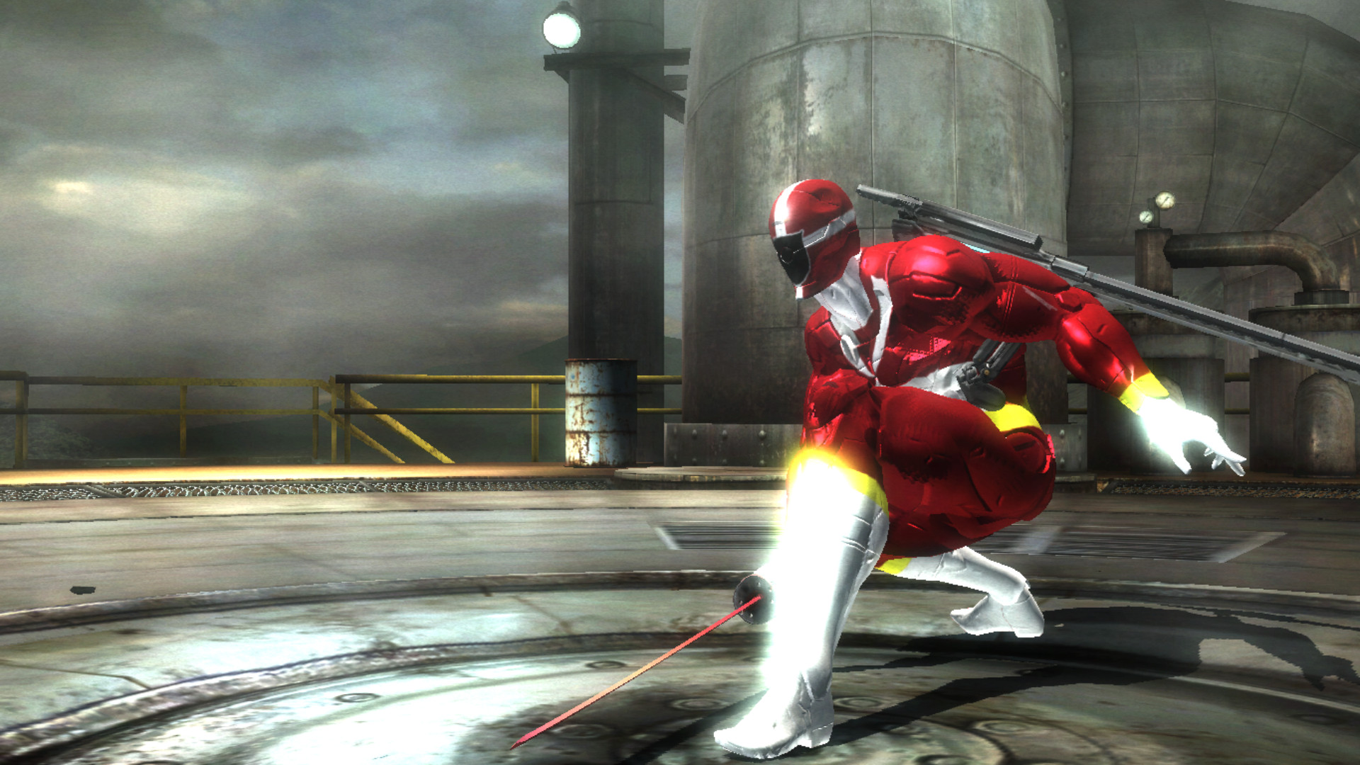 Power Rangers Lightspeed Rescue Red Mod for Metal Gear Rising ...