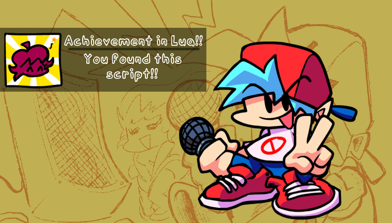Achievement in Lua Mod for Friday Night Funkin' | FNF Mods