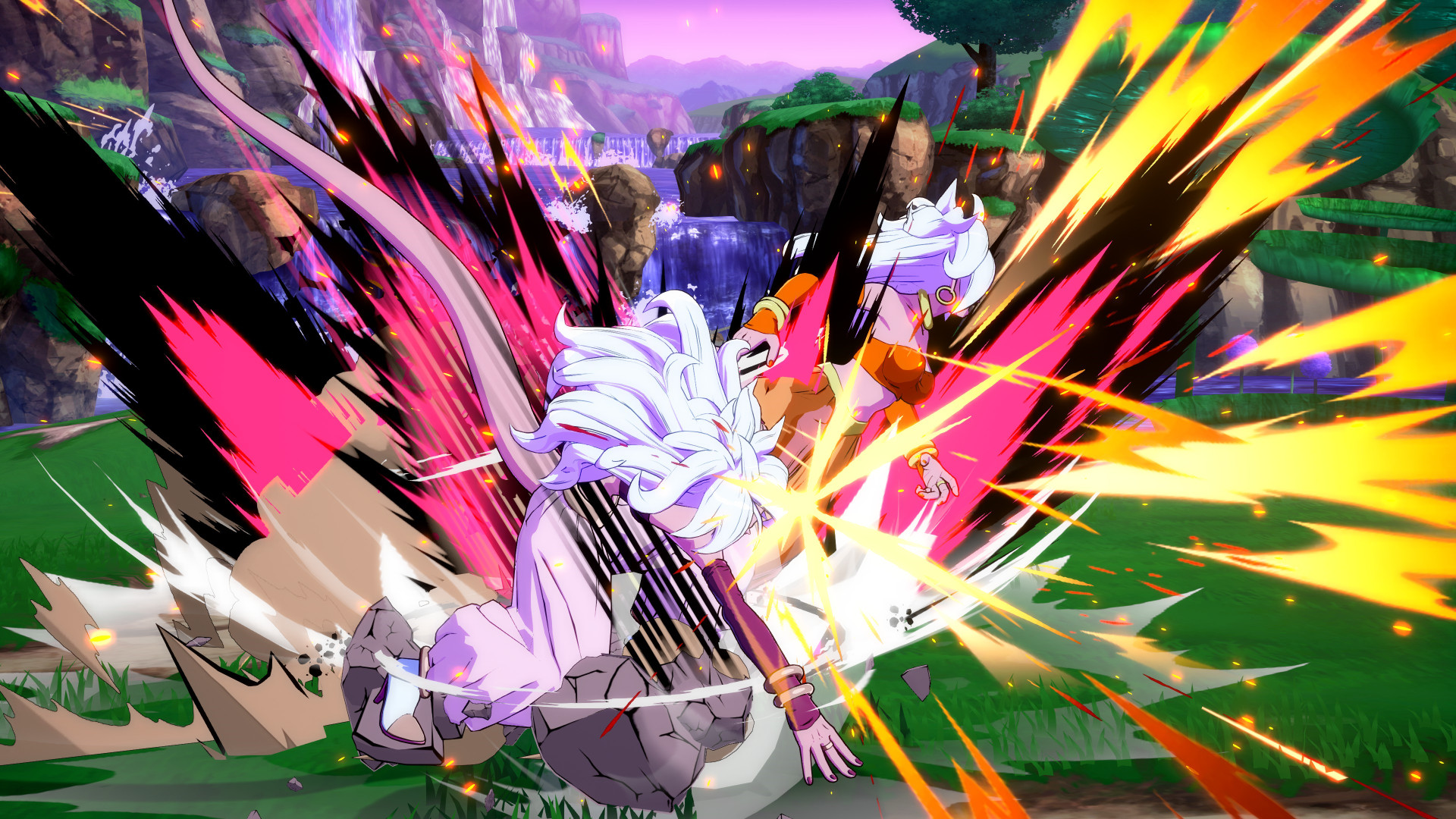 21 but she always has pink skin Mod for Dragon Ball FighterZ | DB:FZ Mods