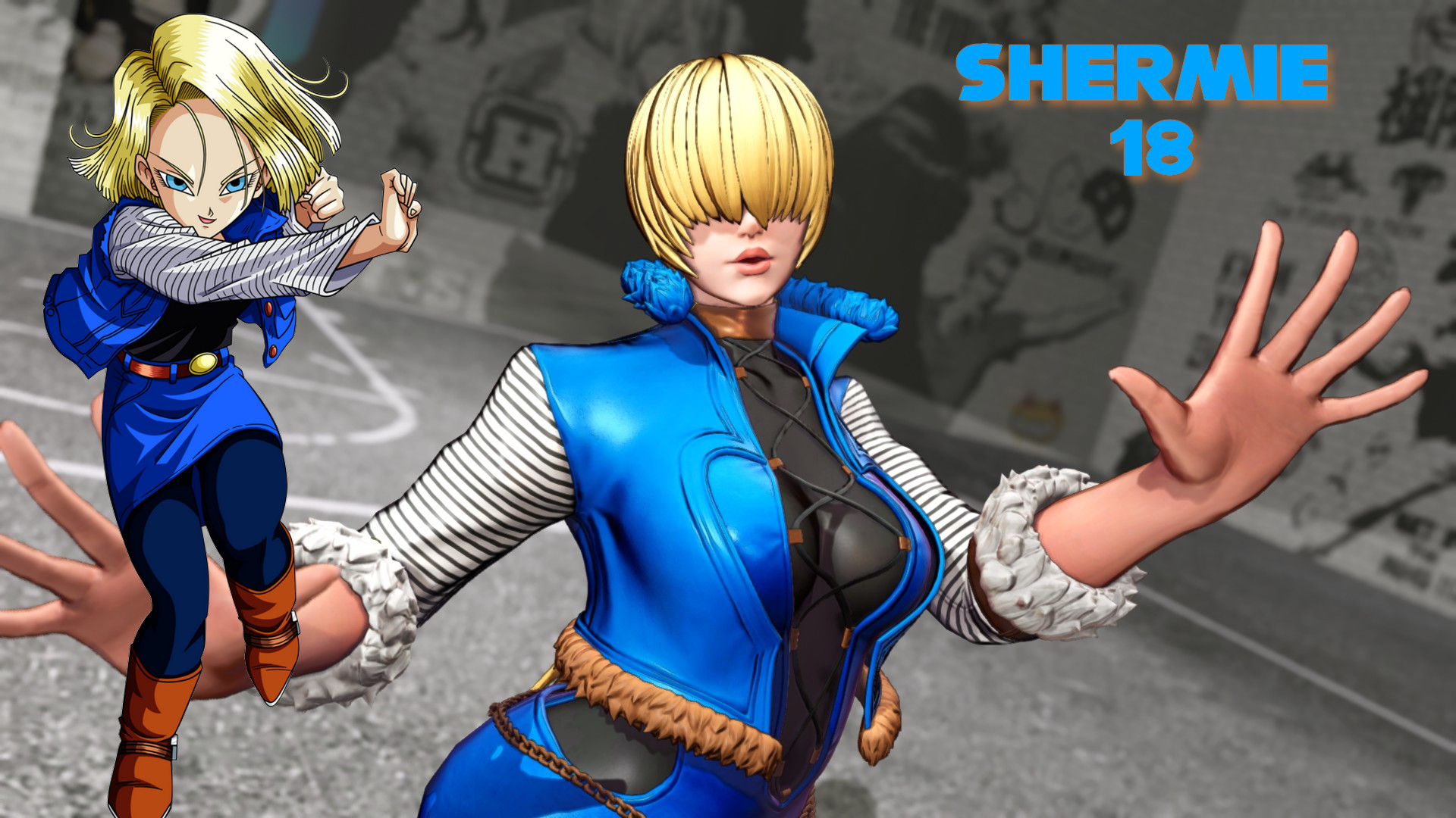 Shermie 18 Mod for The King of Fighters XV | KoFXV Mods
