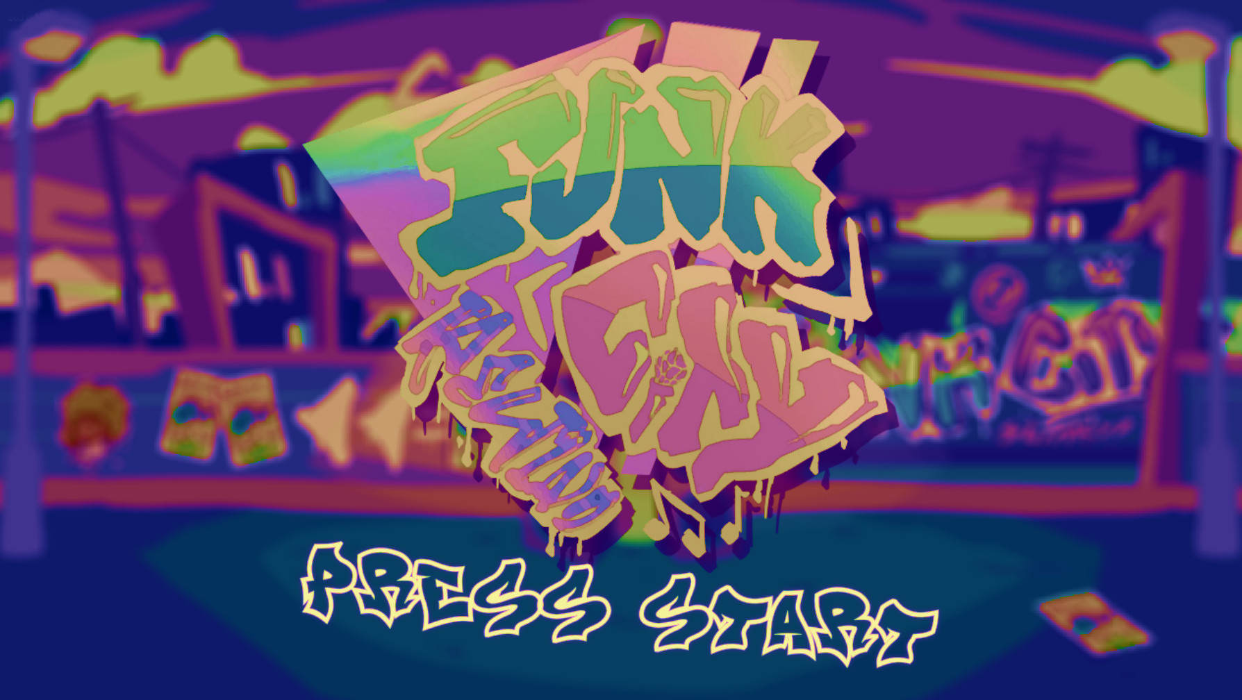 Funk City: Rewind - V.S BF Mod for Friday Night Funkin' | FNF Mods