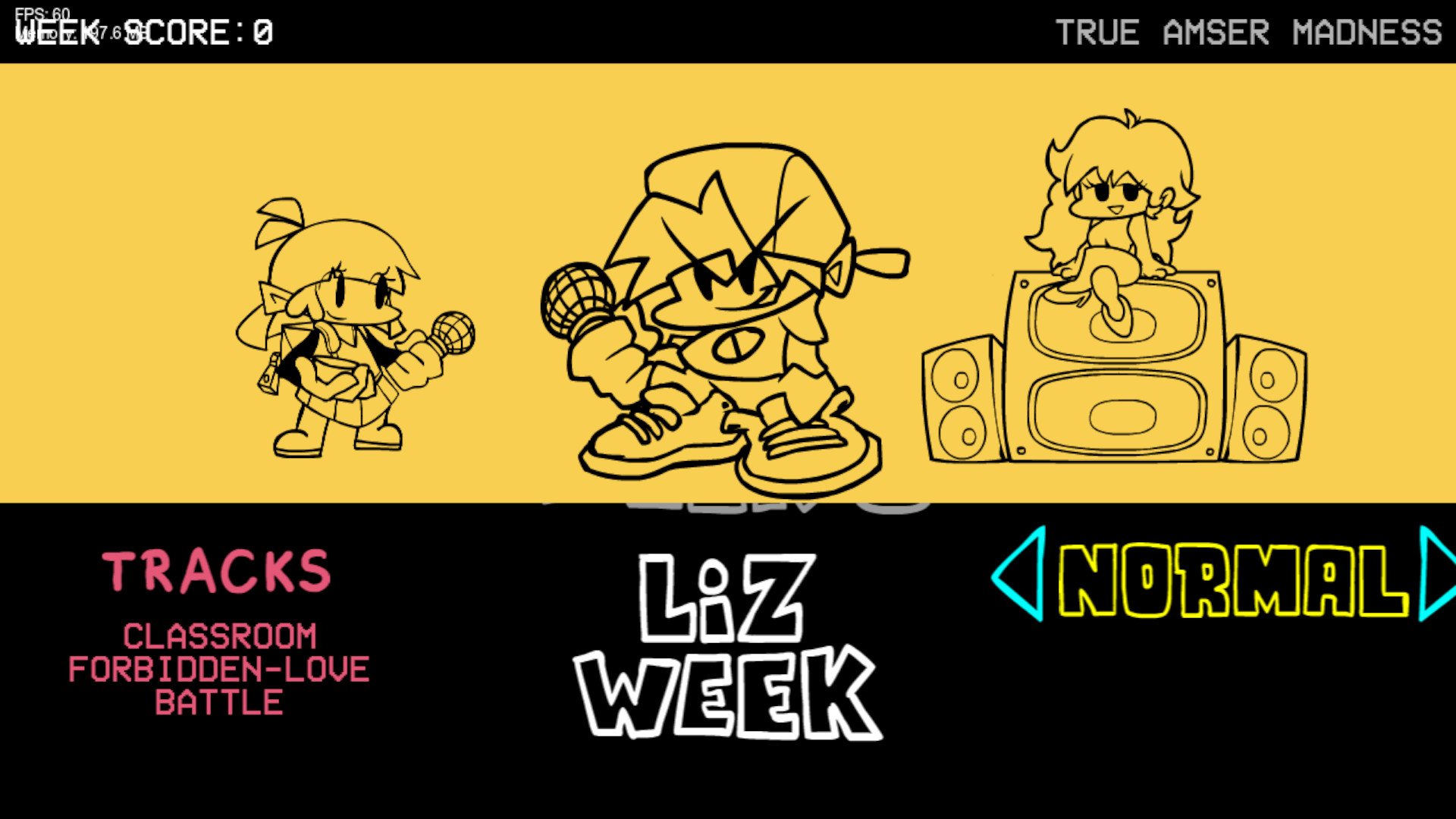 Liz Week[Psych Engine][EN][ES]PA Mod for Friday Night Funkin' | FNF Mods