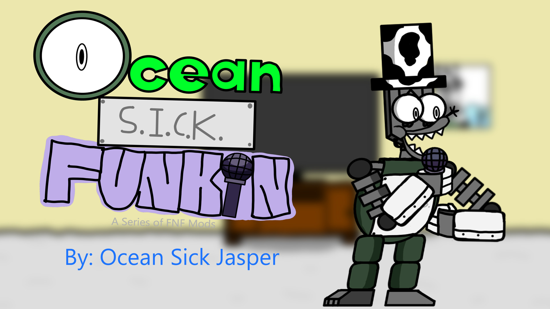 Ocean Sick Funkin Mod for Friday Night Funkin' | FNF Mods