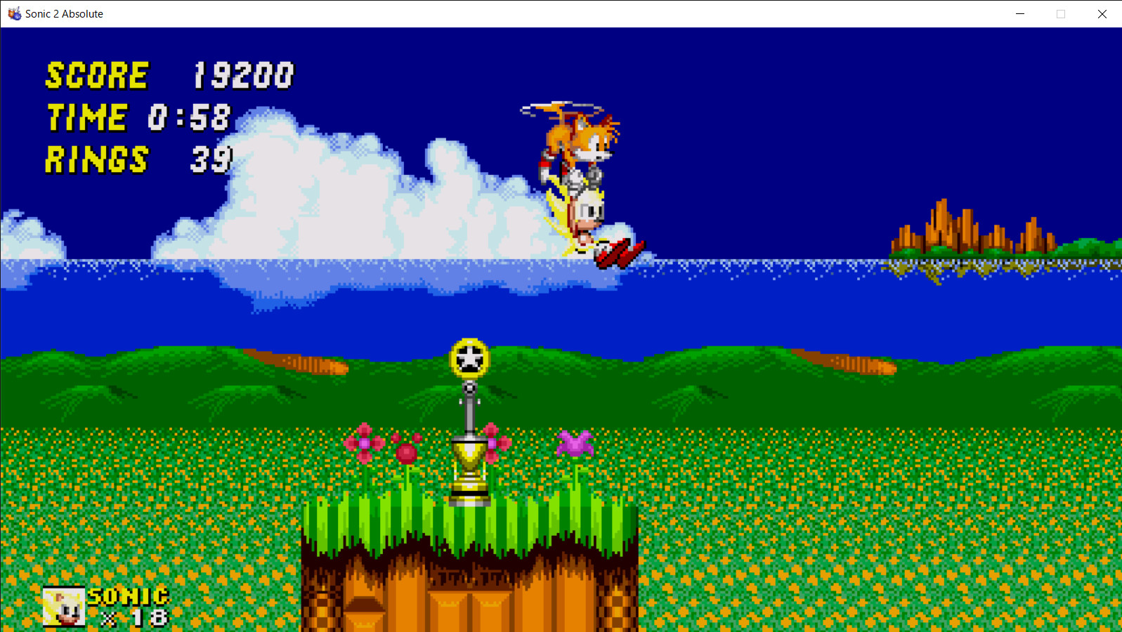Original Sprites + Super Sonic Mod for Sonic The Hedgehog 2 Absolute ...