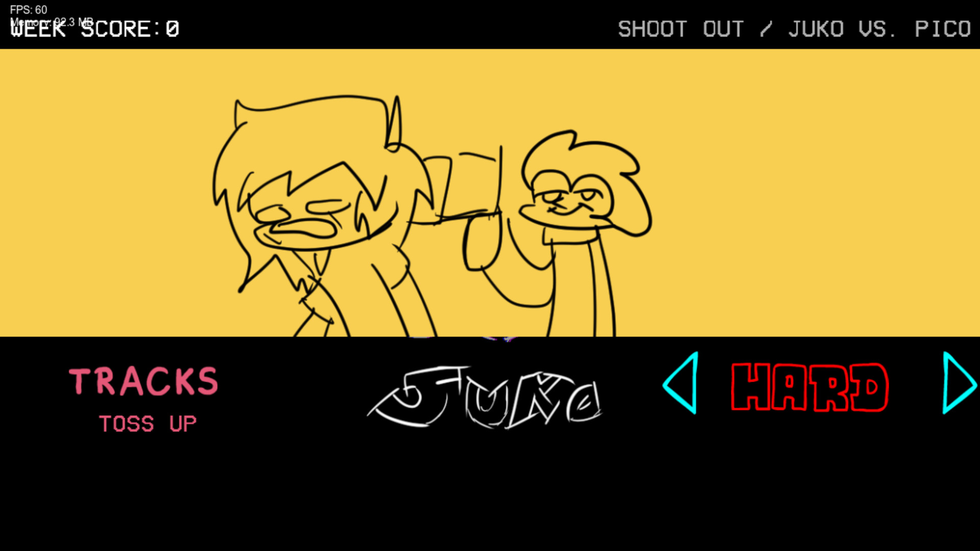 Toss Up - Juko Vs. Pico (Vs. Juko x Pico's School) [Friday Night Funkin ...