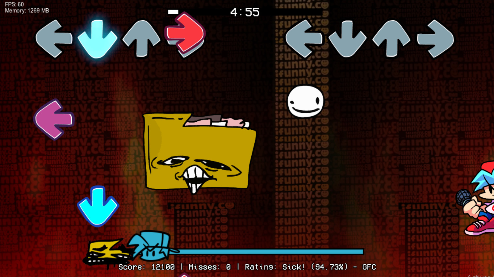 Legacy but Ron and Bob sings it. [Friday Night Funkin'] [Mods]