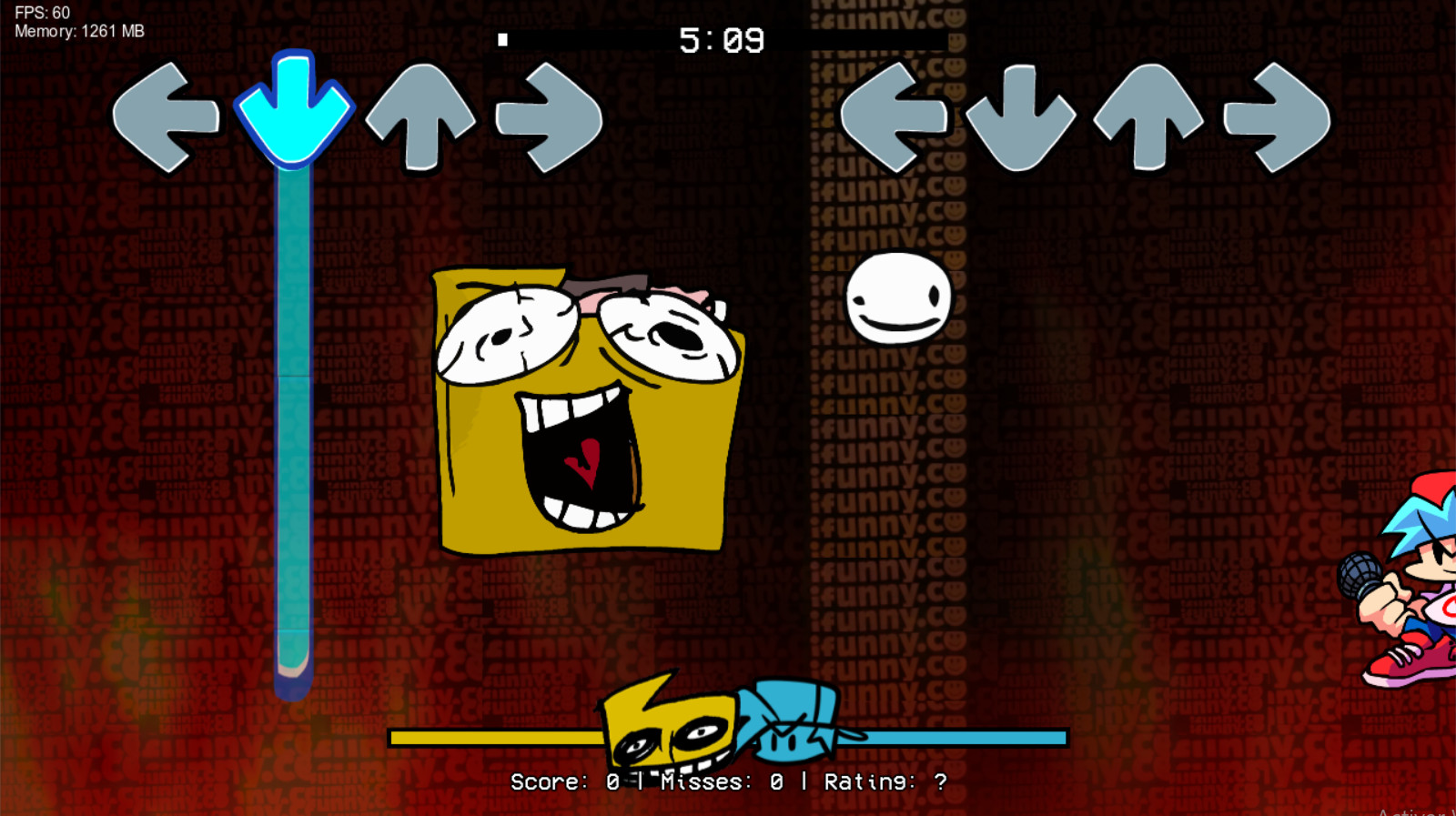 Legacy but Ron and Bob sings it. [Friday Night Funkin'] [Mods]