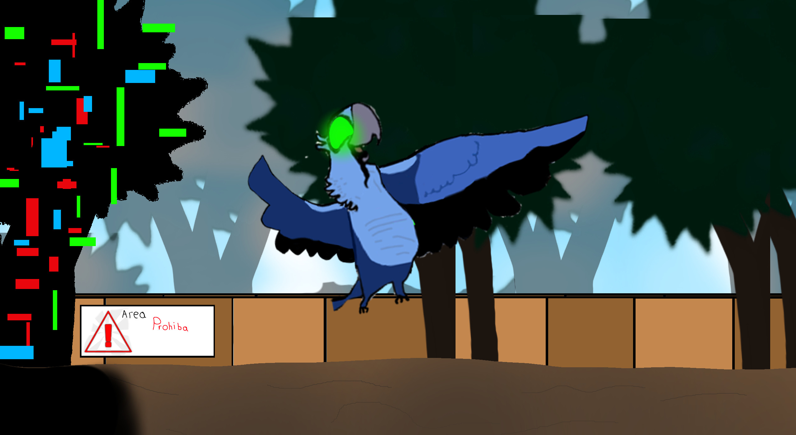 Fnf Pibby Blue Rio Mod for Friday Night Funkin' | FNF Mods