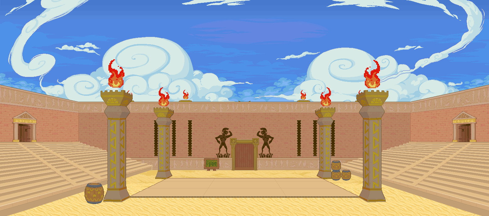 Olympus Coliseum - Kingdom Hearts Mod for Super Smash Bros. Crusade ...