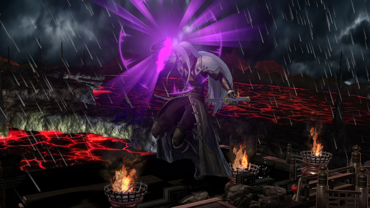 Sephiroth Purple Nair effect Mod for Super Smash Bros. Ultimate | SSBU Mods