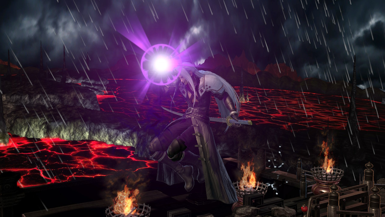 Sephiroth Purple Nair effect Mod for Super Smash Bros. Ultimate | SSBU Mods
