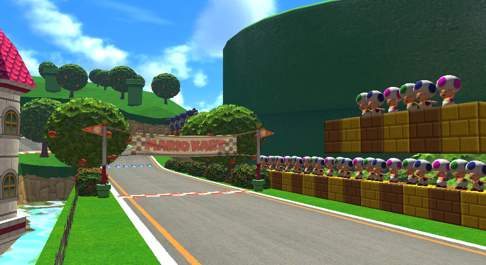 3DS Mario Circuit V2 Mod for Mario Kart 8 Deluxe | MK8D Mods