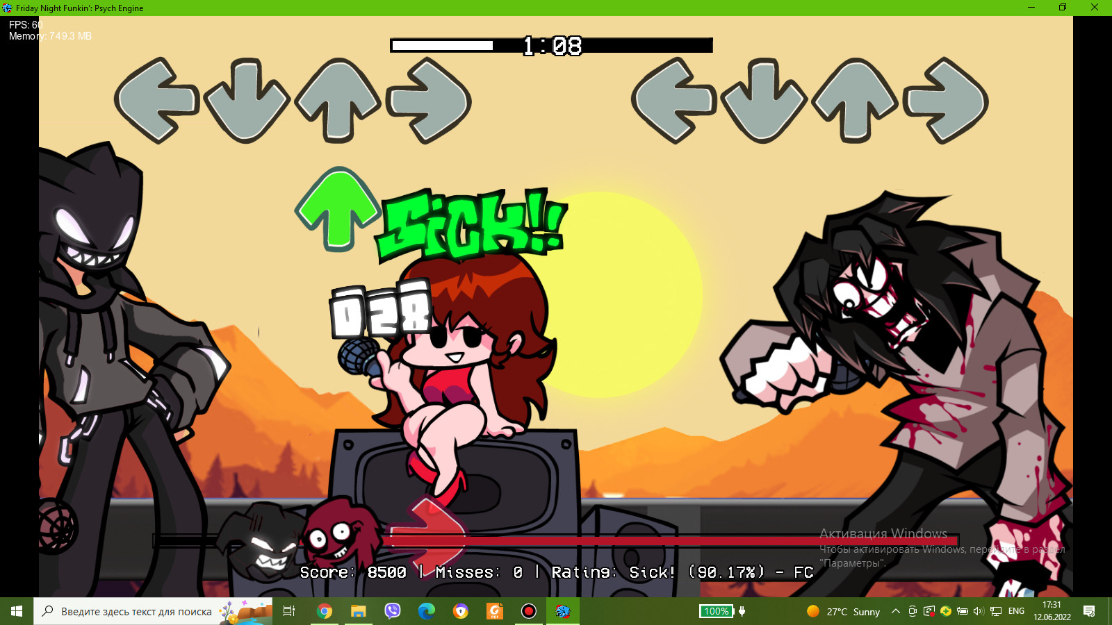 Playable Jeff the killer from Trepidation: 1.5 Mod for Friday Night ...