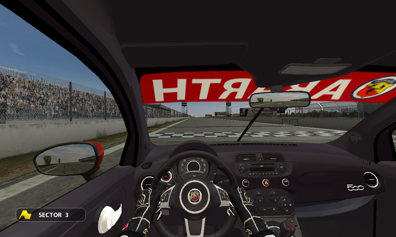 Fiat 500 SS Abarth Mod for RACE 07: Official WTCC Game | R07 Mods
