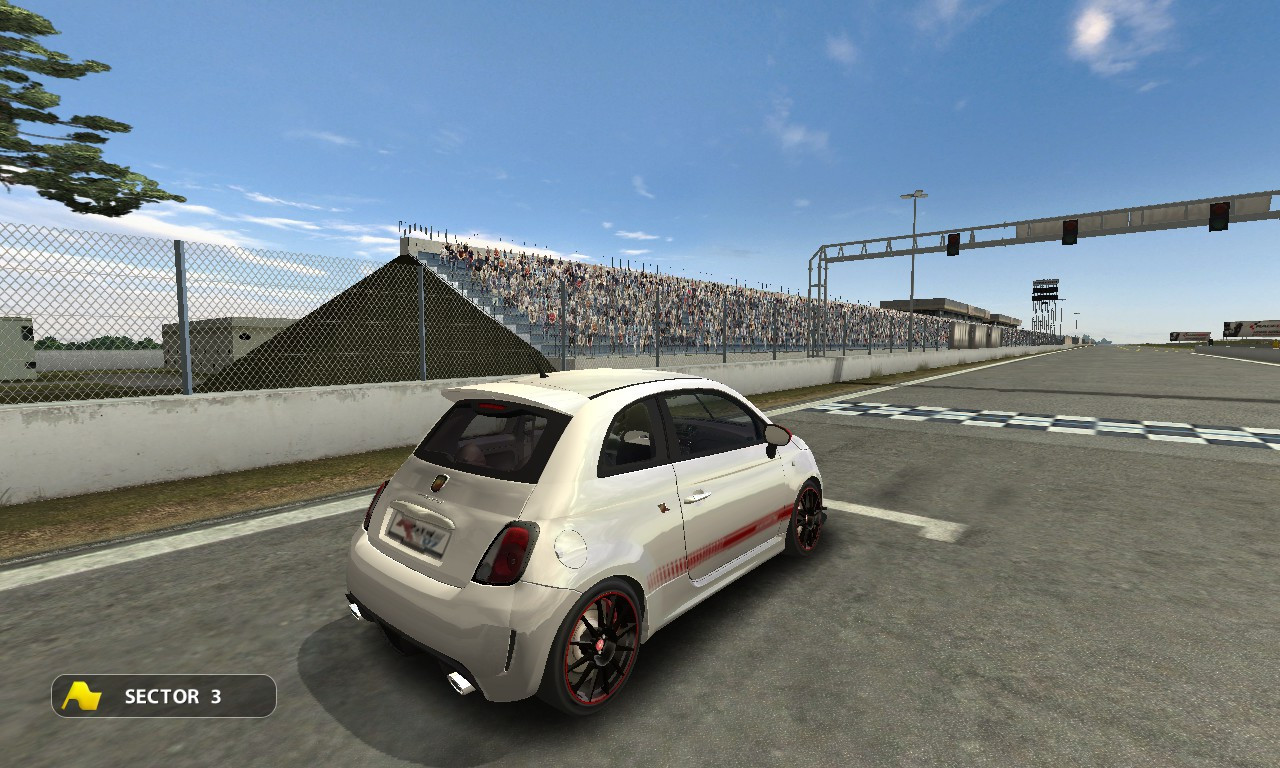 Fiat 500 SS Abarth Mod for RACE 07: Official WTCC Game | R07 Mods