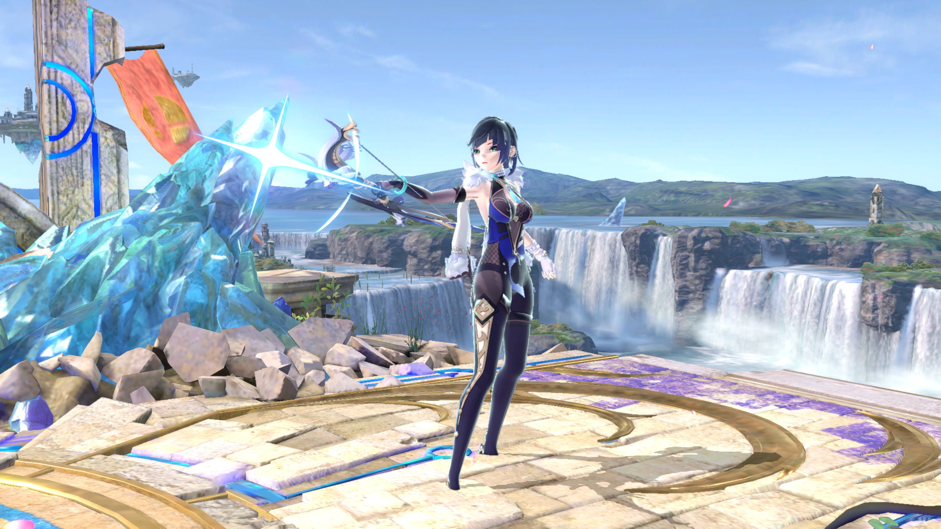 Yelan (Genshin Impact) Mod for Super Smash Bros. Ultimate | SSBU Mods