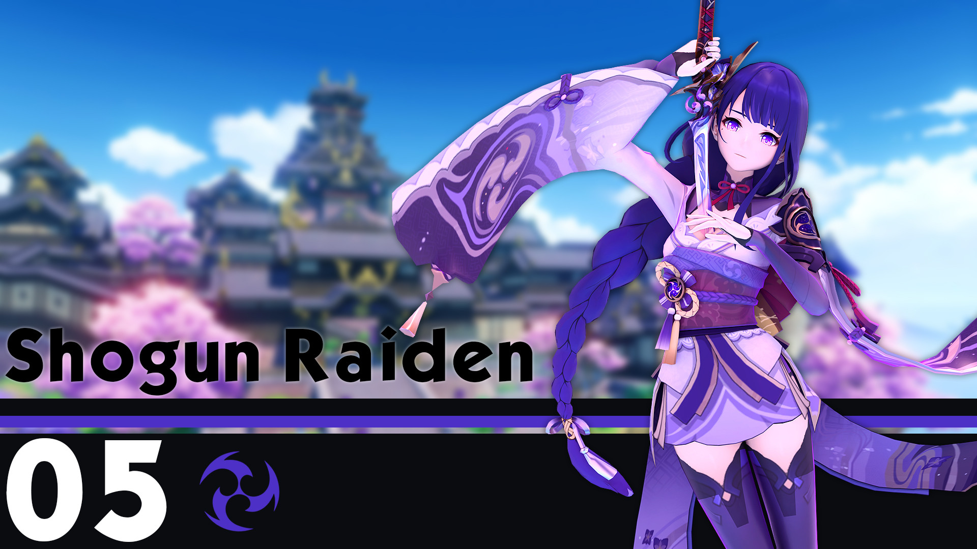 Raiden Shogun Genshin Impact Ui [Super Smash Bros. Ultimate] [Mods]
