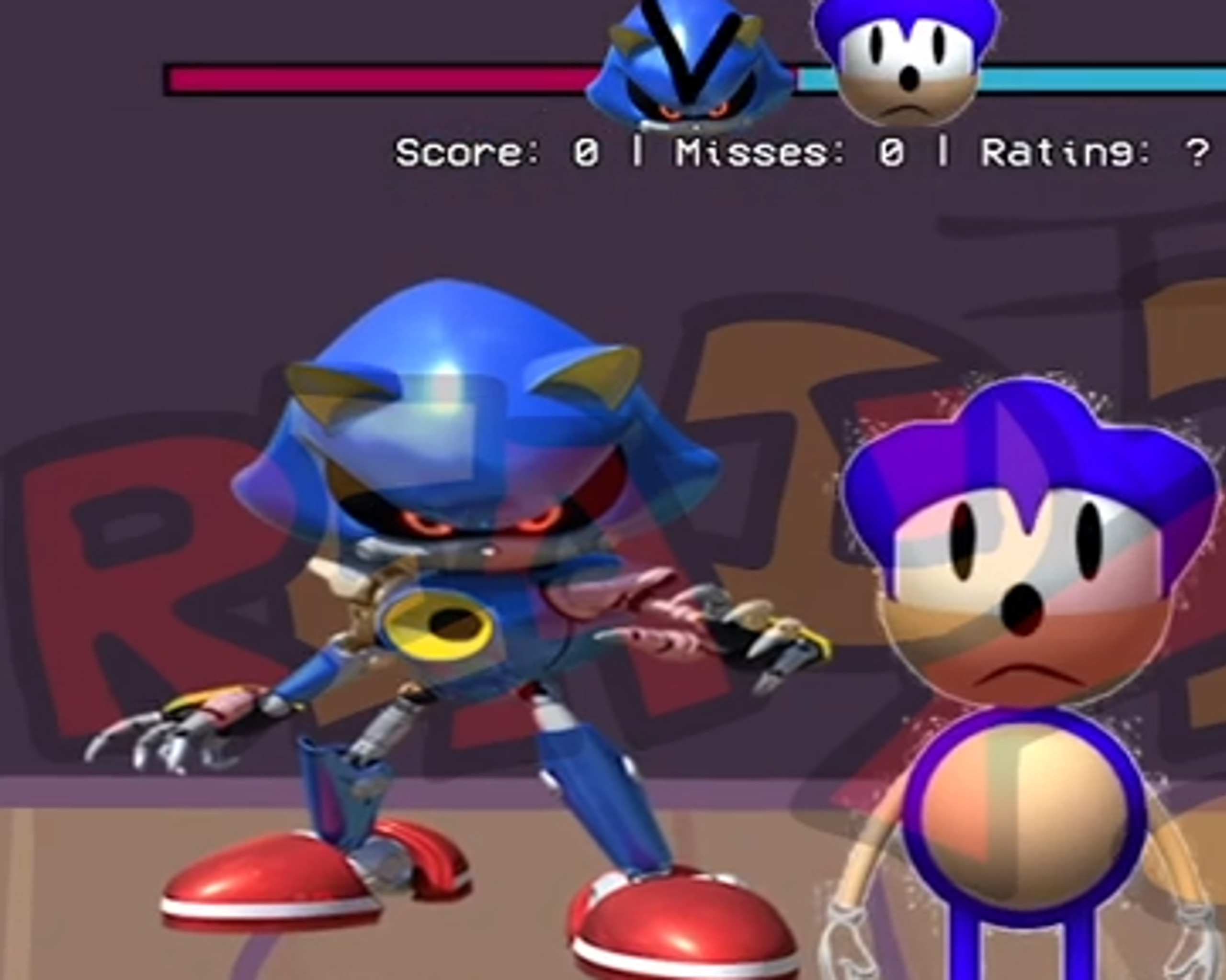 Metal Sonic Sprites Fnf