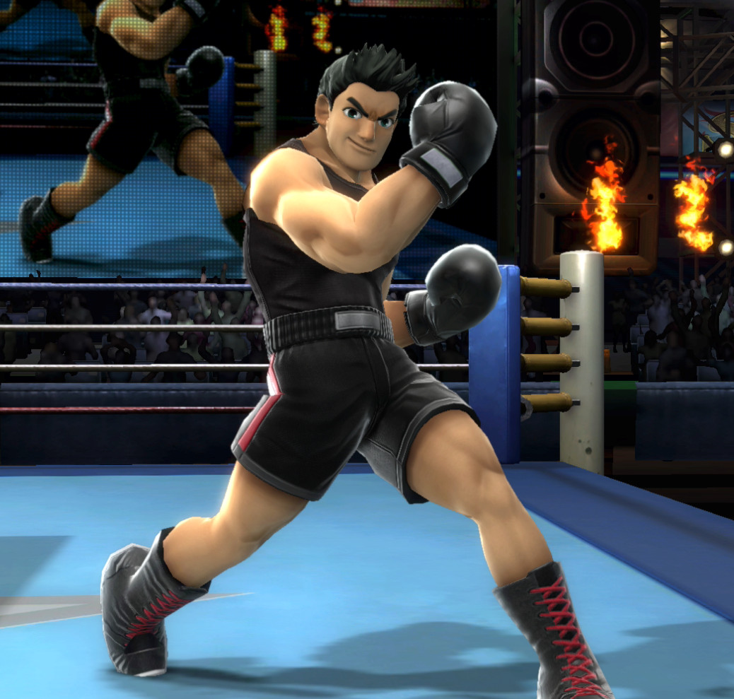 Black Outfit Little Mac Mod for Super Smash Bros. Ultimate | SSBU Mods