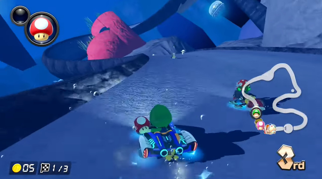 Creep Sea Cape Mod for Mario Kart 8 Deluxe | MK8D Mods