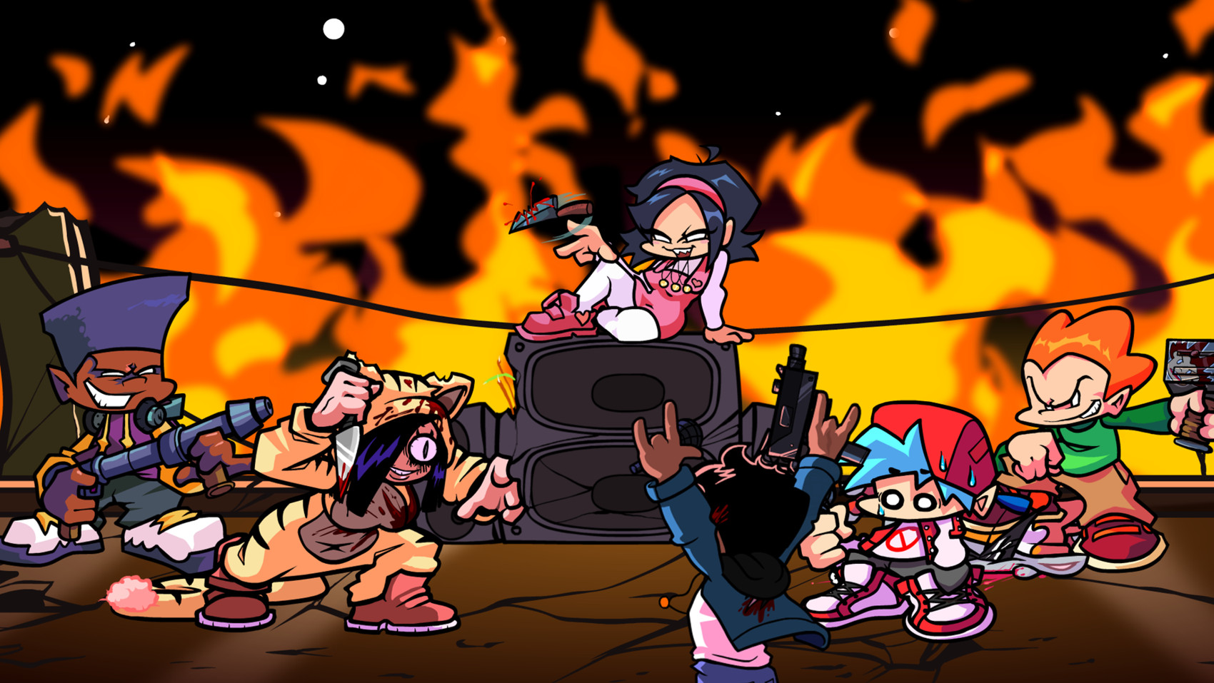 Collapse but BF and Nova Duet - glocc Mod for Friday Night Funkin ...