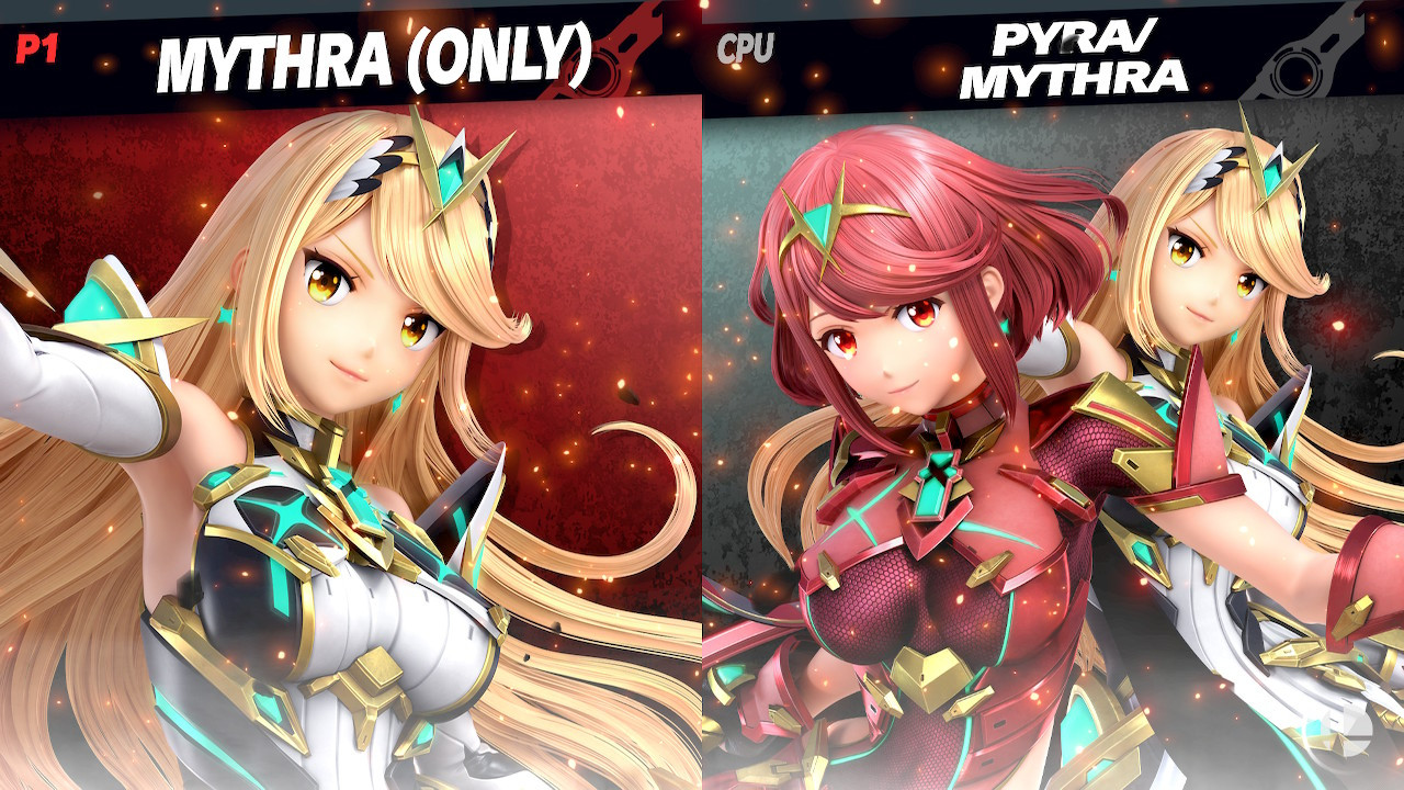 Separated Pyra and Mythra Mod for Super Smash Bros. Ultimate | SSBU Mods
