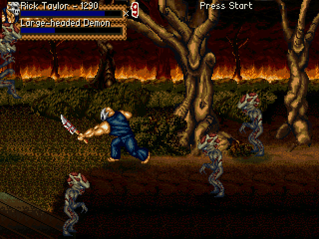 Splatterhouse Trilogy Mod for Beats of Rage | OpenBOR Mods