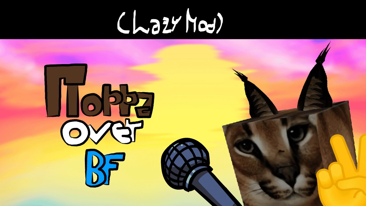 Floppa over BF! Mod for Friday Night Funkin' | FNF Mods