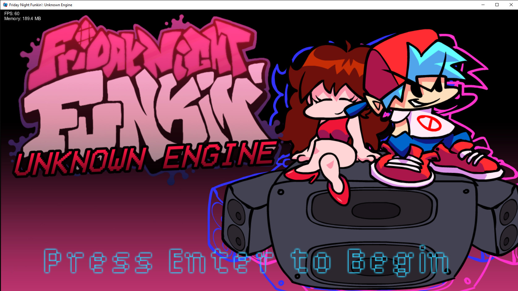 Friday Night Funkin': Unknown Engine [Friday Night Funkin'] [Mods]