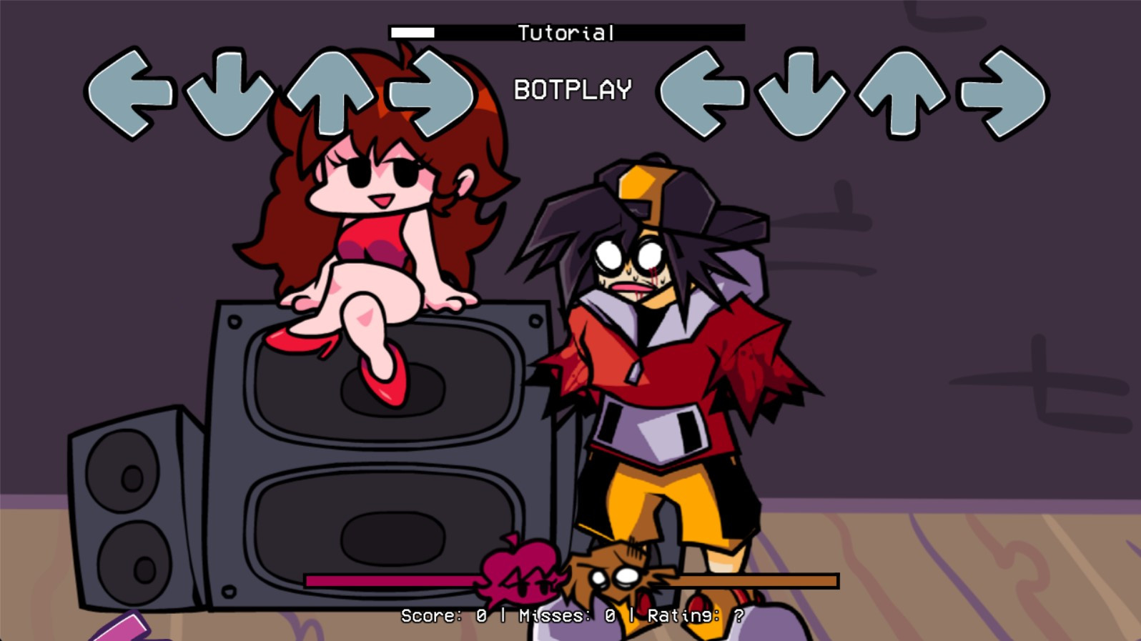 Playable trepidation Gold phase 2 [Friday Night Funkin'] [Mods]