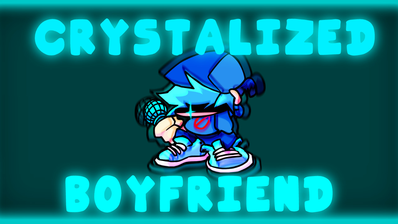 Crystalized BF Skin Mod for Friday Night Funkin' | FNF Mods