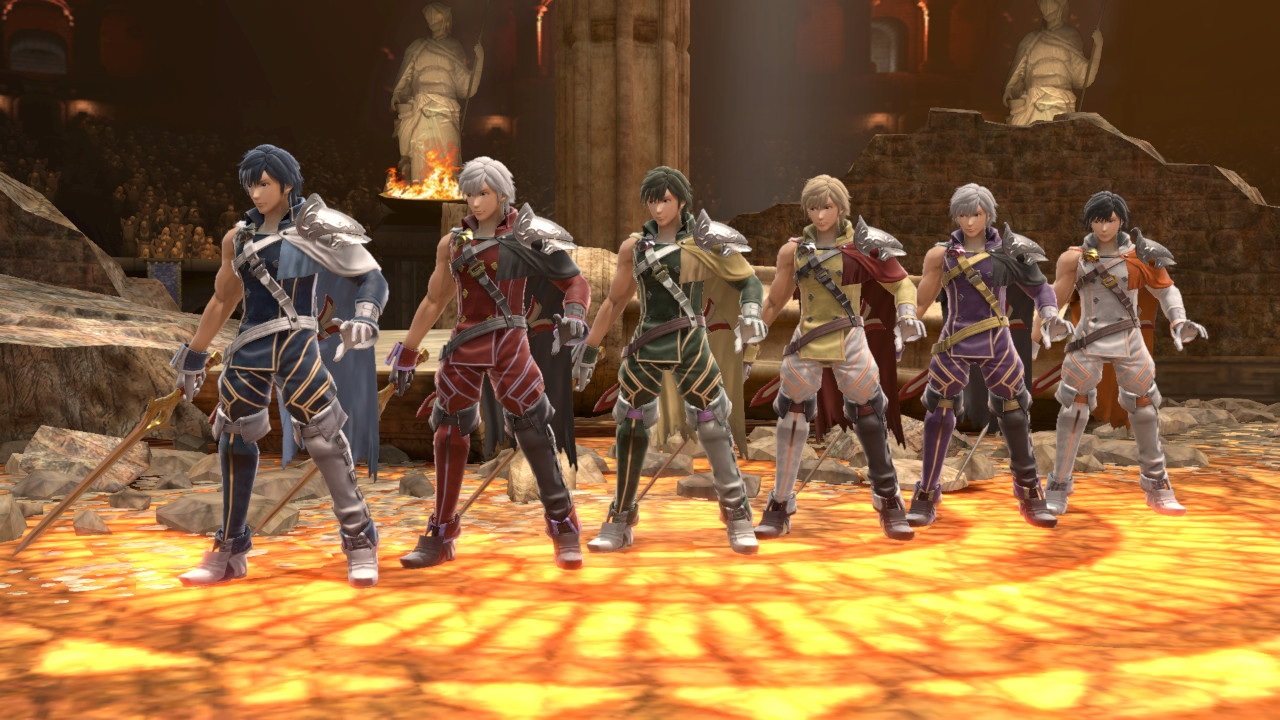 Chrom unique hair colors [Super Smash Bros. Ultimate] [Mods]