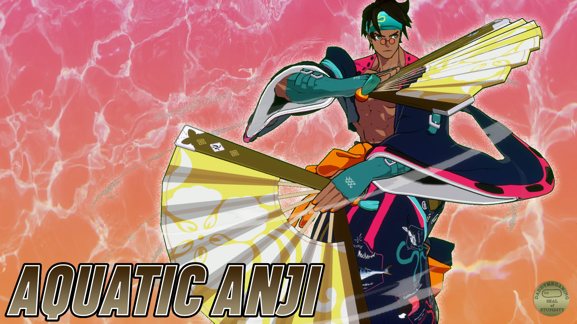 Aquatic Anji (Slots 1-11) Mod for GUILTY GEAR -STRIVE- | GGST Mods
