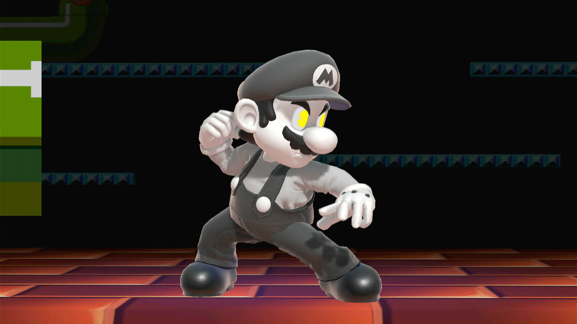 Rubberhose Mario Mod for Super Smash Bros. Ultimate | SSBU Mods