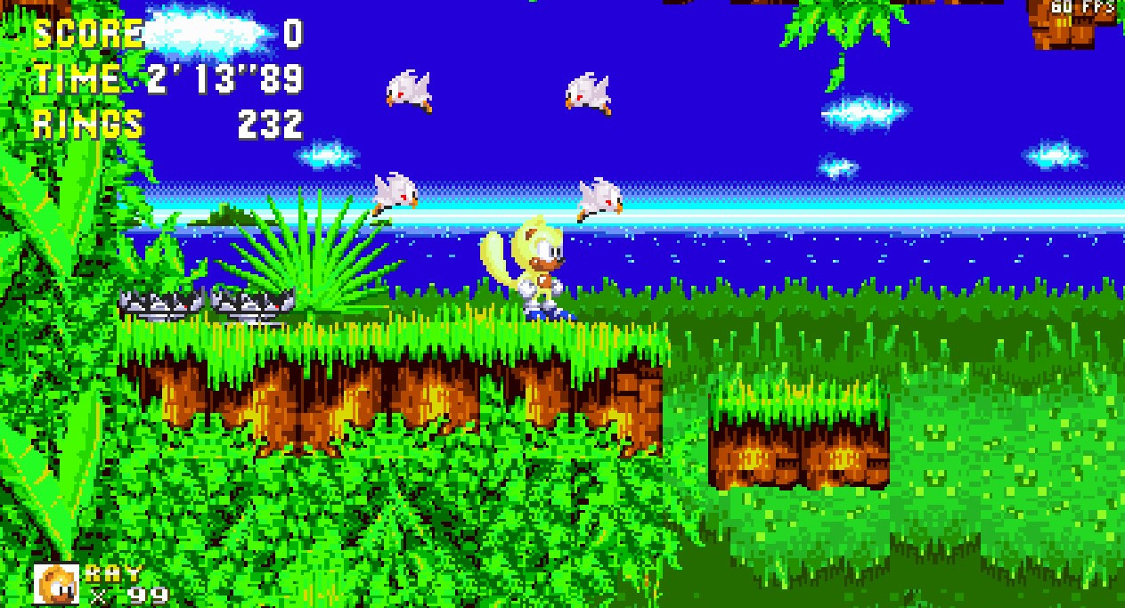 Ray Extra stuff s3 style (Mighty Little Extra) [Sonic 3 A.I.R.] [Mods]