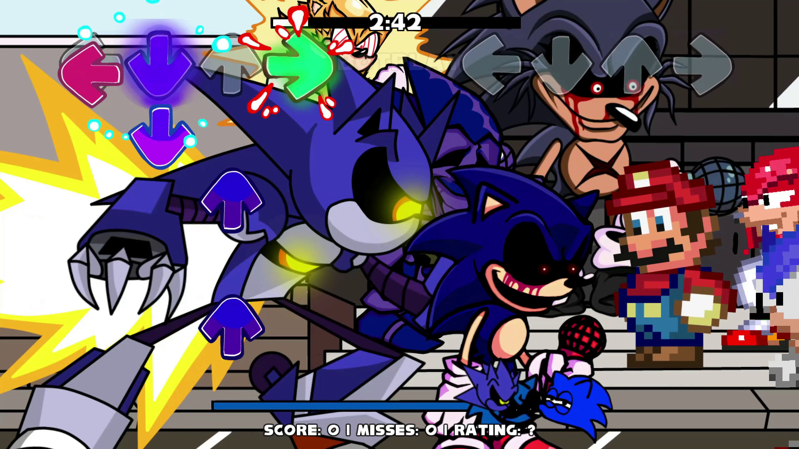 Roasted but it's EXE and Mecha vs Dorkly Sonic Mod for Friday Night ...