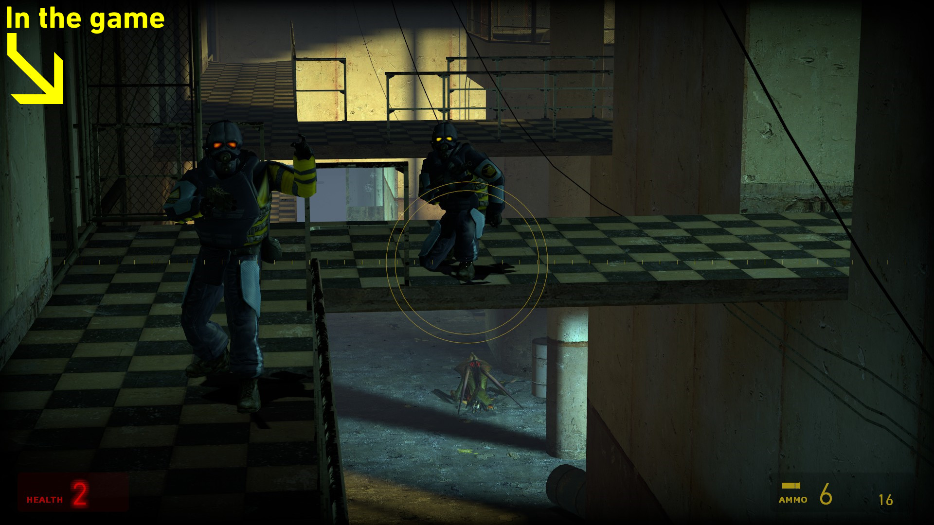 Touch of Yellow + Eye Fixes for Prison Guards [Half-Life 2] [Mods]