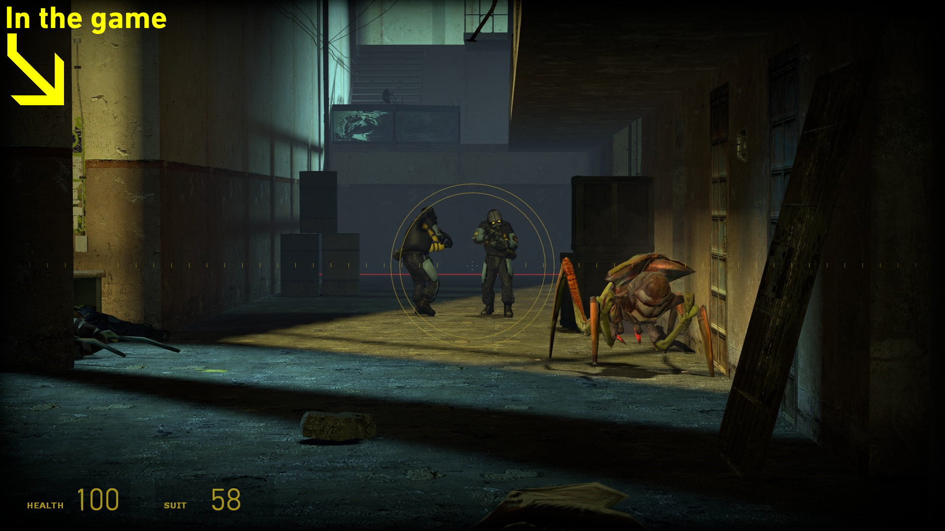 Touch of Yellow + Eye Fixes for Prison Guards [Half-Life 2] [Mods]