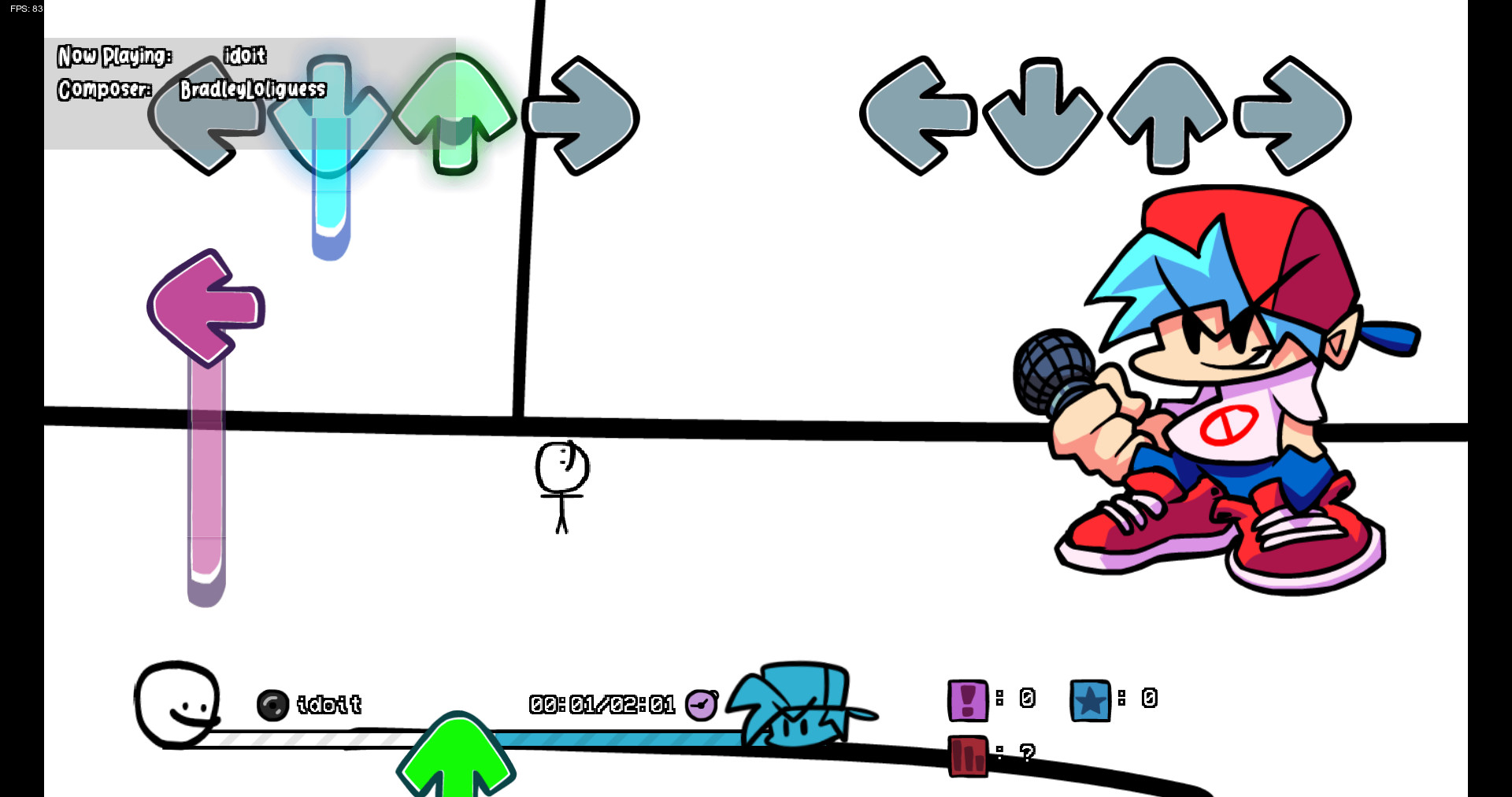 VS Idoit DEMO [Friday Night Funkin'] [Mods]