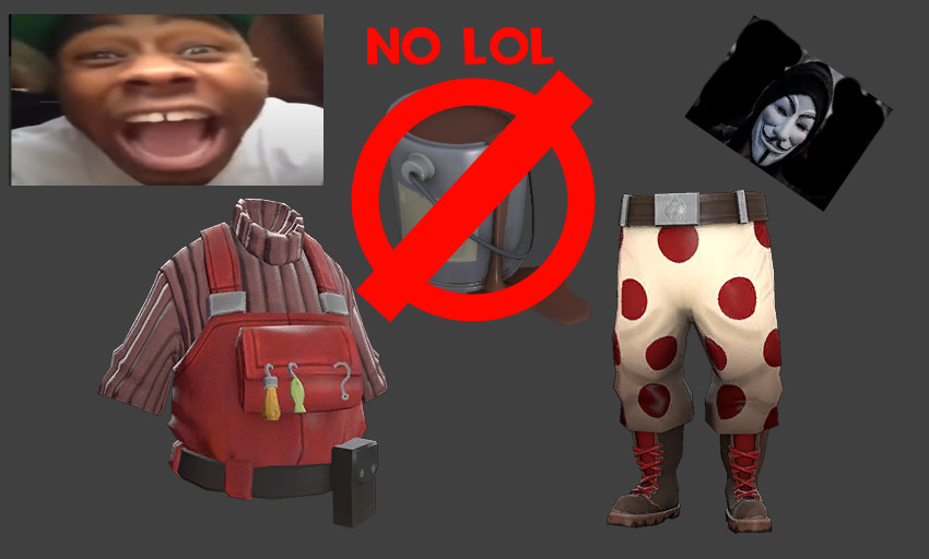 No Paint on Water Waders & Flavorful Baggies Mod for Team Fortress 2 ...