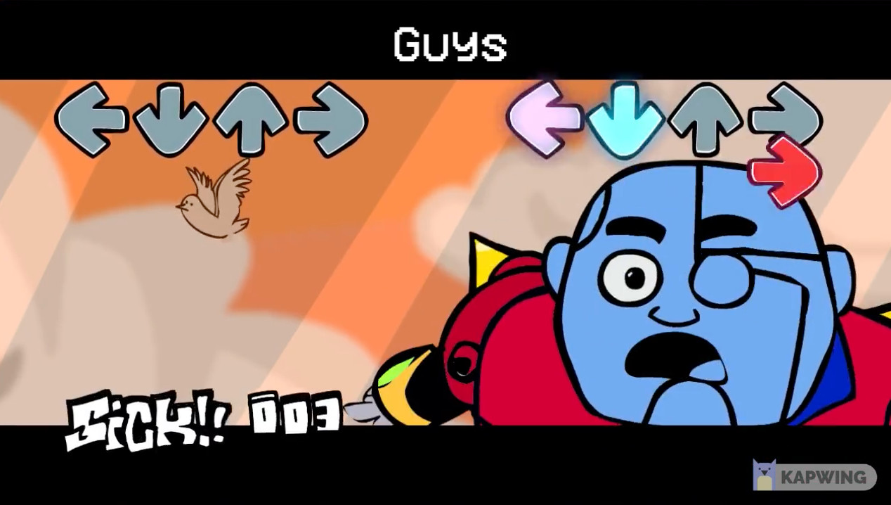 Guys look a birdie minus Mod for Friday Night Funkin' | FNF Mods