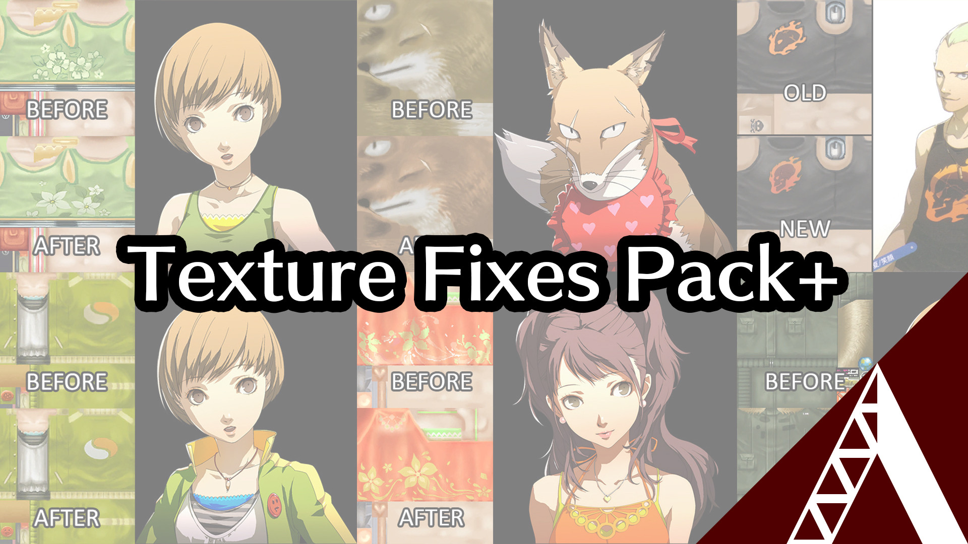 Texture Fixes Pack+ (32-bit) Mod for Persona 4 Golden PC (32 Bit) | P4G ...