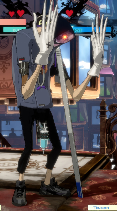 Jerma985 over Faust - Color04 Mod for GUILTY GEAR -STRIVE- | GGST Mods