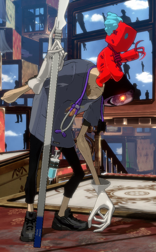 Jerma985 over Faust - Color04 Mod for GUILTY GEAR -STRIVE- | GGST Mods