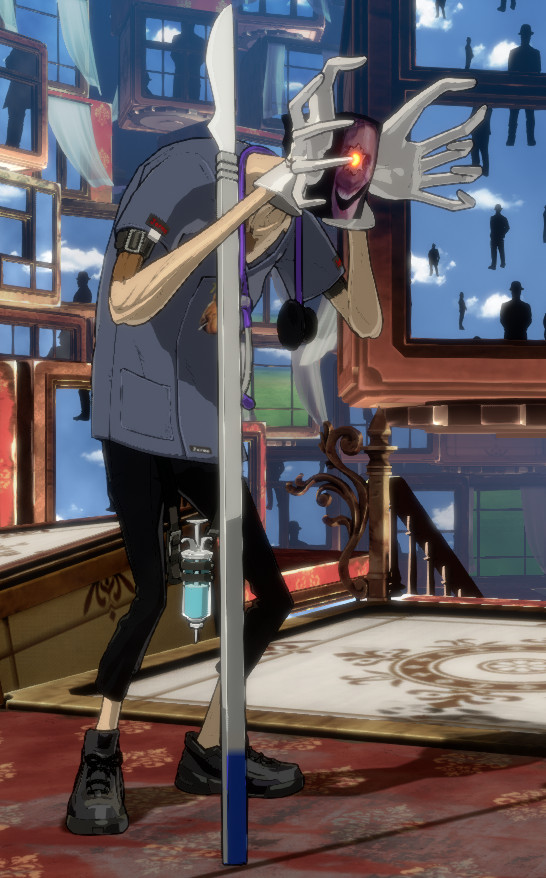 Jerma985 over Faust - Color04 Mod for GUILTY GEAR -STRIVE- | GGST Mods