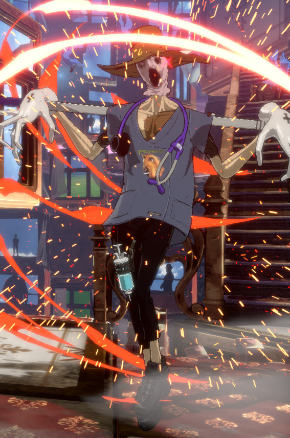 Jerma985 over Faust - Color04 Mod for GUILTY GEAR -STRIVE- | GGST Mods