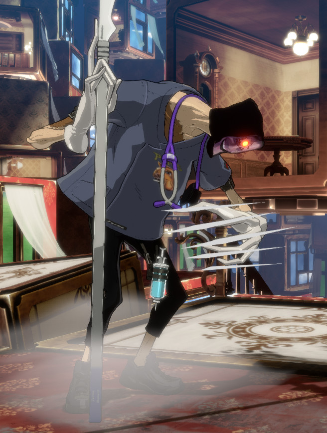 Jerma985 over Faust - Color04 Mod for GUILTY GEAR -STRIVE- | GGST Mods