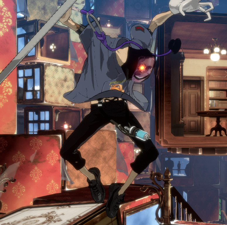 Jerma985 over Faust - Color04 Mod for GUILTY GEAR -STRIVE- | GGST Mods