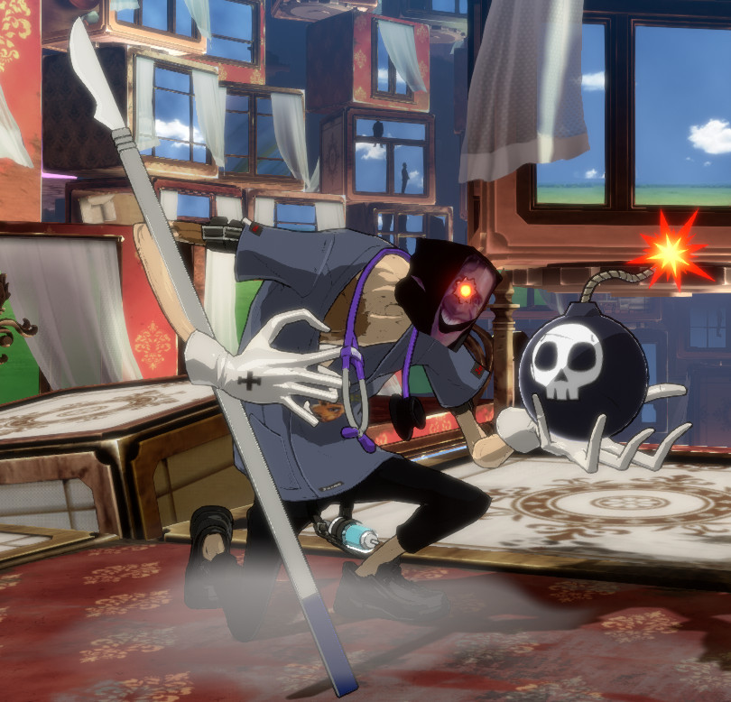 Jerma985 over Faust - Color04 Mod for GUILTY GEAR -STRIVE- | GGST Mods