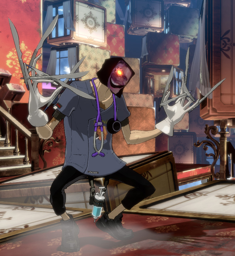 Jerma985 over Faust - Color04 Mod for GUILTY GEAR -STRIVE- | GGST Mods